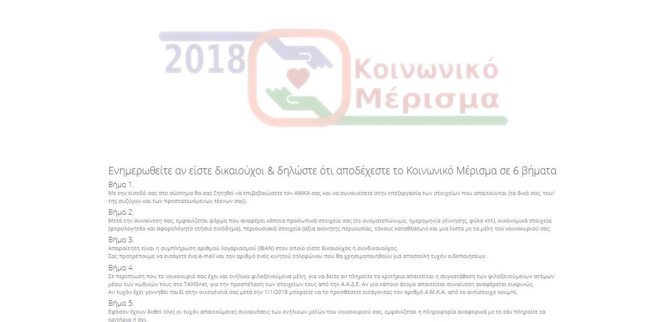 Κοινωνικό μέρισμα: 585.000 αιτήσεις μέσα σε 24 ώρες