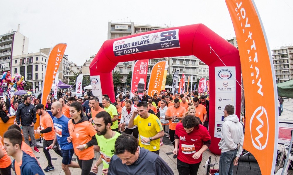 Τα Βίκος Street Relays 2019 ξεκινούν από την Πάτρα