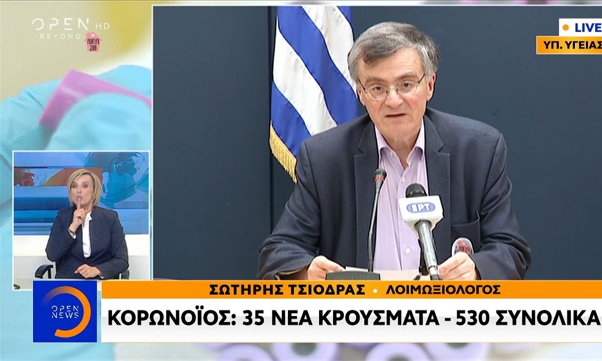 «Έσπασε» ο Τσιόδρας, φανερά φορτισμένος: «Είναι οι πατεράδες μας, οι ...