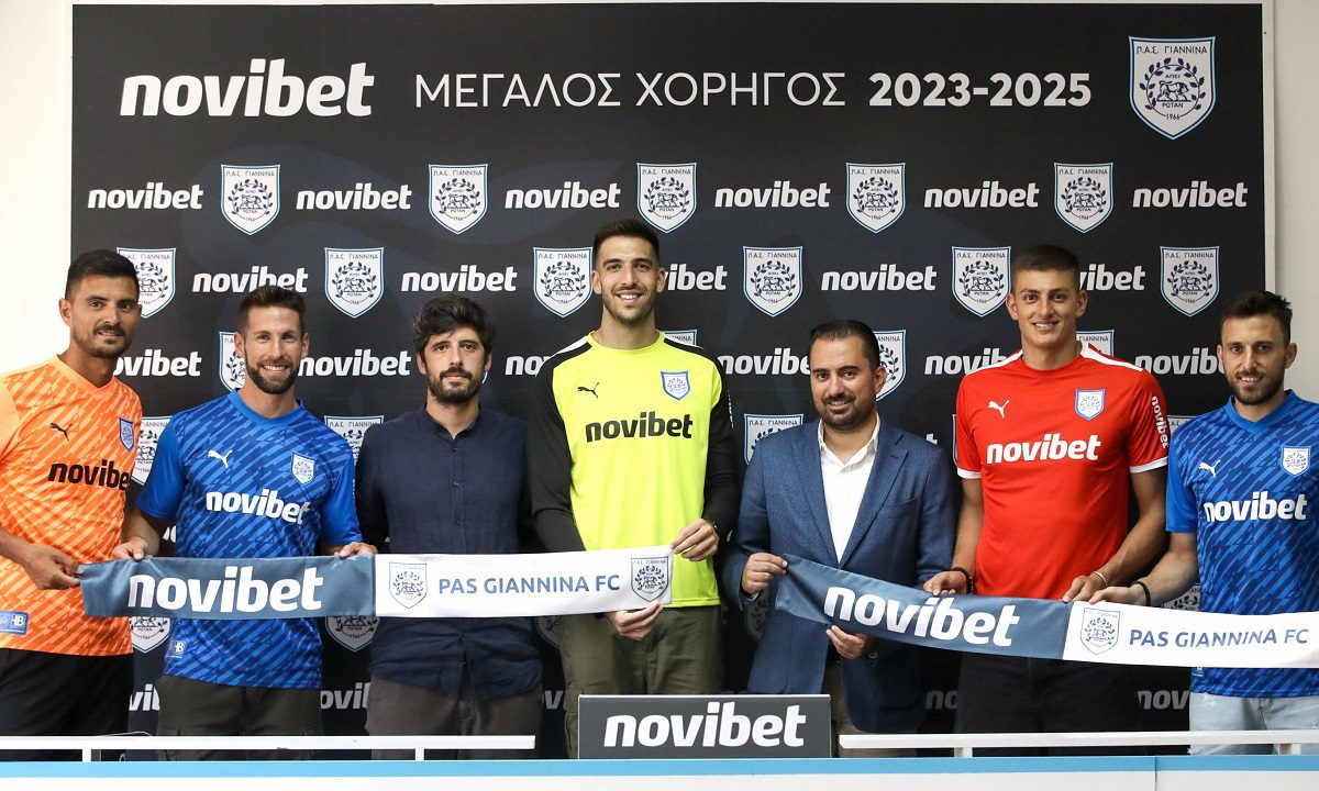 Η Novibet ο νέος Μεγάλος Χορηγός του ΠΑΣ ΓΙΑΝΝΙΝΑ για τα επόμενα 2 χρόνια