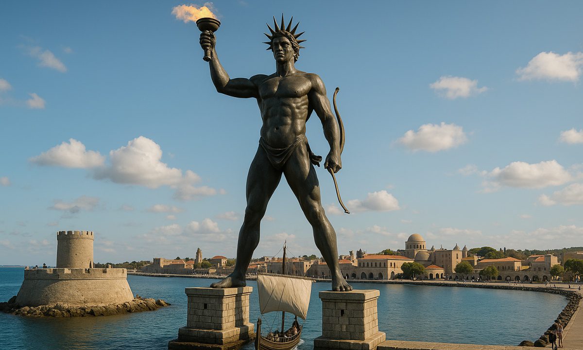 Φτιάξαμε το μεγαλύτερο άγαλμα του αρχαίου κόσμου. Κι όμως, δεν έχει ...