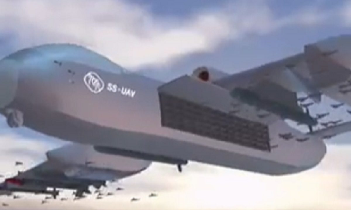 Jiutian SS-UAV: Το ιπτάμενο «αεροπλανοφόρο» της Κίνας με 100 drones ...